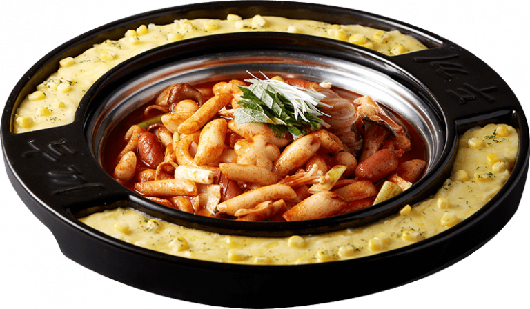 Dookki – Topokki for the first meal! Fried rice for the second meal
